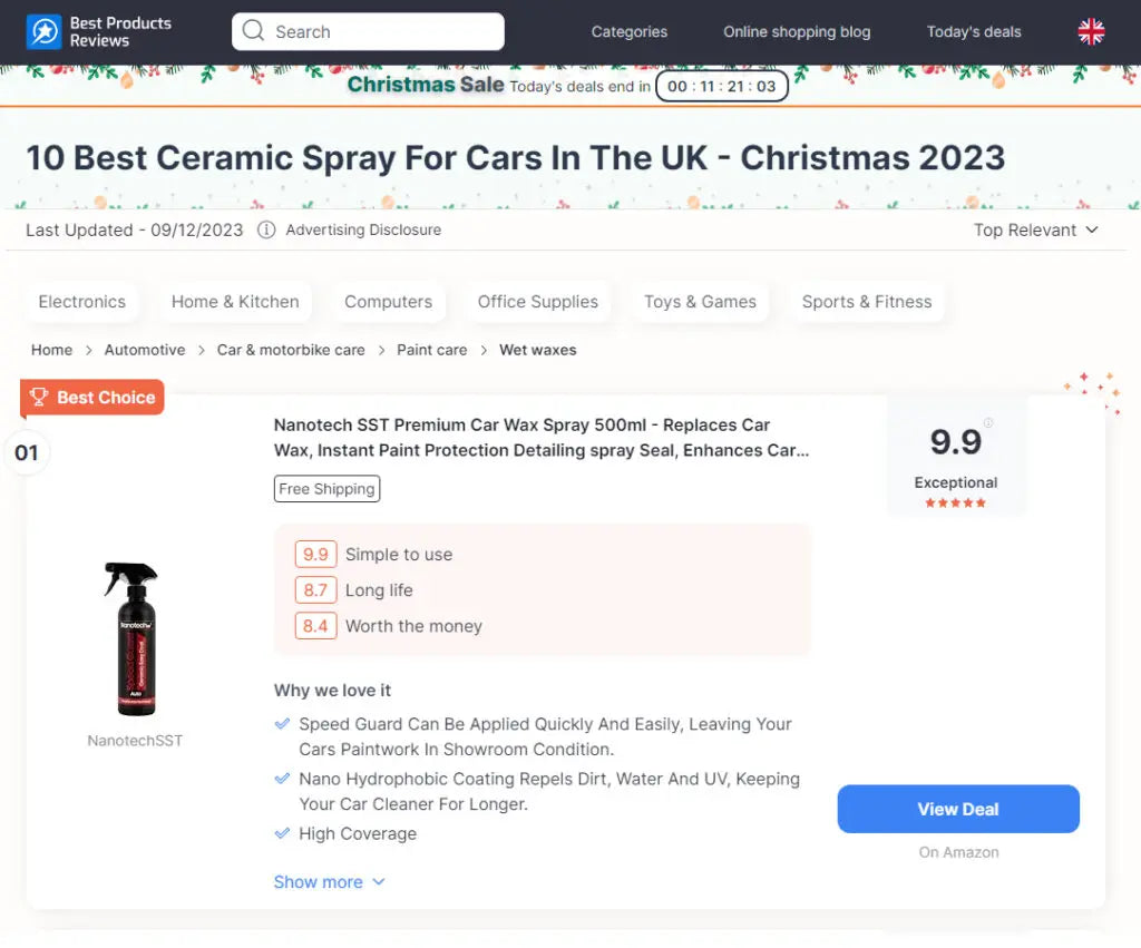 Speed Guard Product Review – Nanotech SST